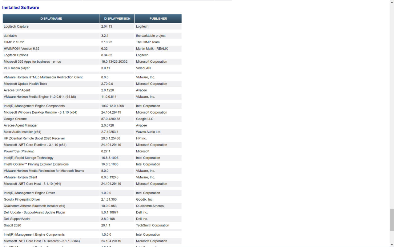Tip Powershell List Software On System Vdoppler